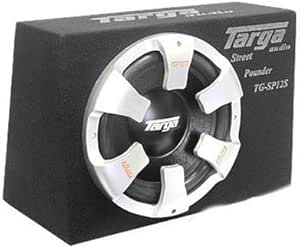 Targa TG-SP12S Street Pound 12-inch Subwoofer with Enclosure Box Combo ...