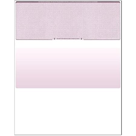 Amazon.com : Endoc Computer Check Paper - 50 Pack - Blank Stock Check ...