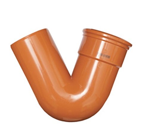 Buy 110mm Underground Drainage Universal Gully Trap Single Socket ...