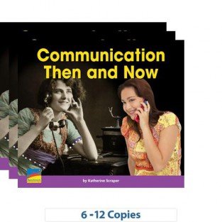 Communication Then and Now - 6 pack: unknown author: Amazon.com: Books