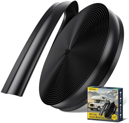 Amazon.com: 1" RV Vinyl Insert | RV Vinyl Trim Insert | RV Roof Trim ...
