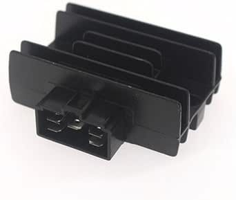 Amazon.com: Adjustable Voltage Regulator 6V/12V Universal Motorcycle ...