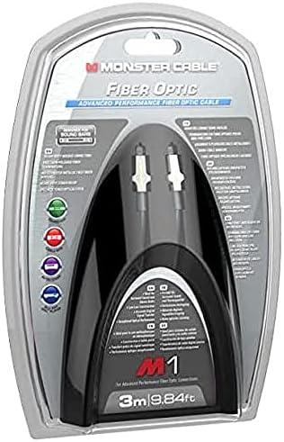 Monster M1 CABLE FIBRE OPTIQUE AUDIO 3M: Amazon.co.uk: Electronics & Photo