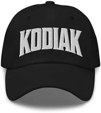 Kodiak Baseball Cap Kodiak Dad Hat Alaska AK Hat Embroidered Souvenir ...