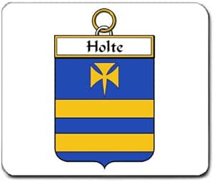 Amazon.com: Holte or Holt Family Crest Coat of Arms Mouse Pad : Office ...