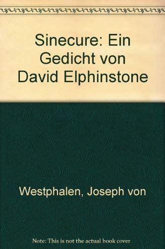 Sinecure von David Elphinstone : Amazon.de: Bücher