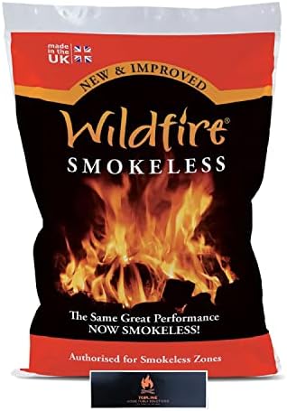Wildfire Smokeless Fuel Coal 20kg - House Coal for Open Fires, Multi ...