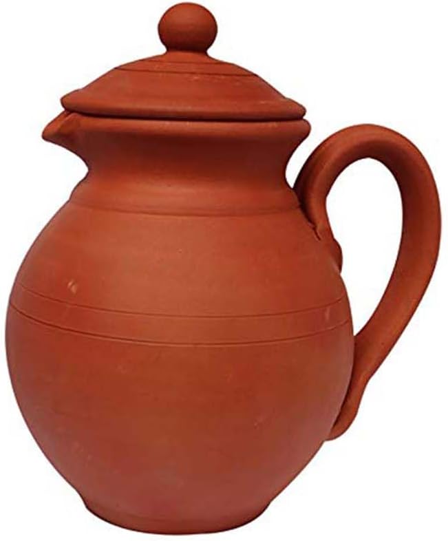 Amazon.com: Village Decor Terracotta Water Pitcher With Cork ...