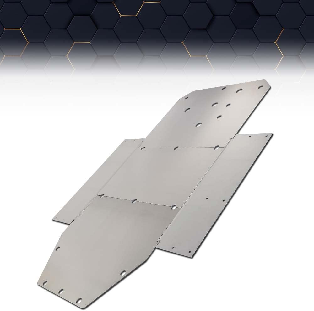 Amazon.com: SuperATV ARMW Heavy-Duty Skid Plate for Polaris RZR XP 1000 ...