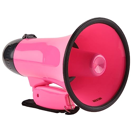 Kopinma Portable Bullhorn 25 Watt Compact Speaker PA Bullhorn with ...