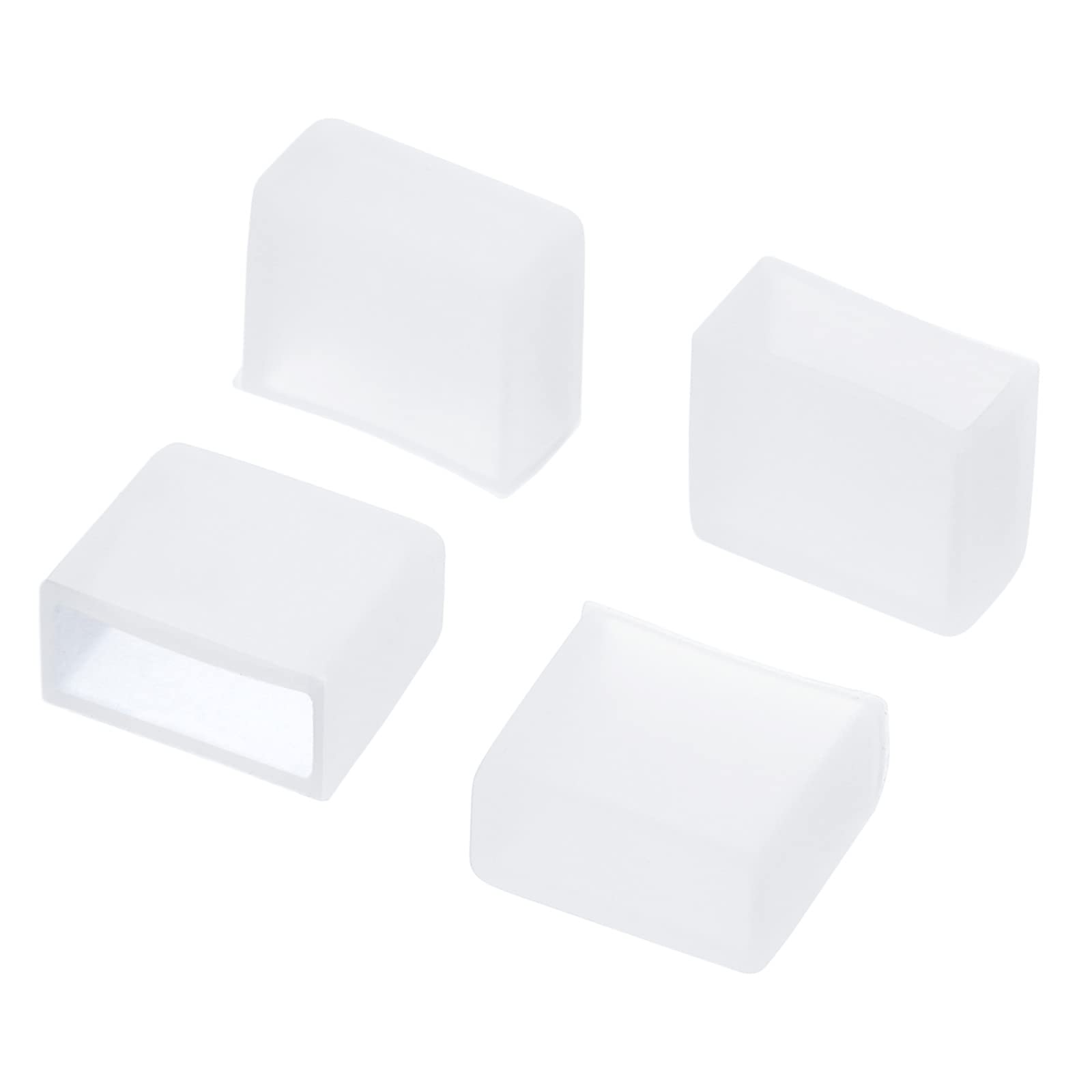 PATIKIL Silicone End Cap Plug Cover, 60 Pack IP67 Waterproof Fit 3528 ...