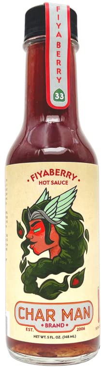 Amazon.com: Char Man Fiyaberry Hot Sauce - Strawberry Scorpion Super Hot!!