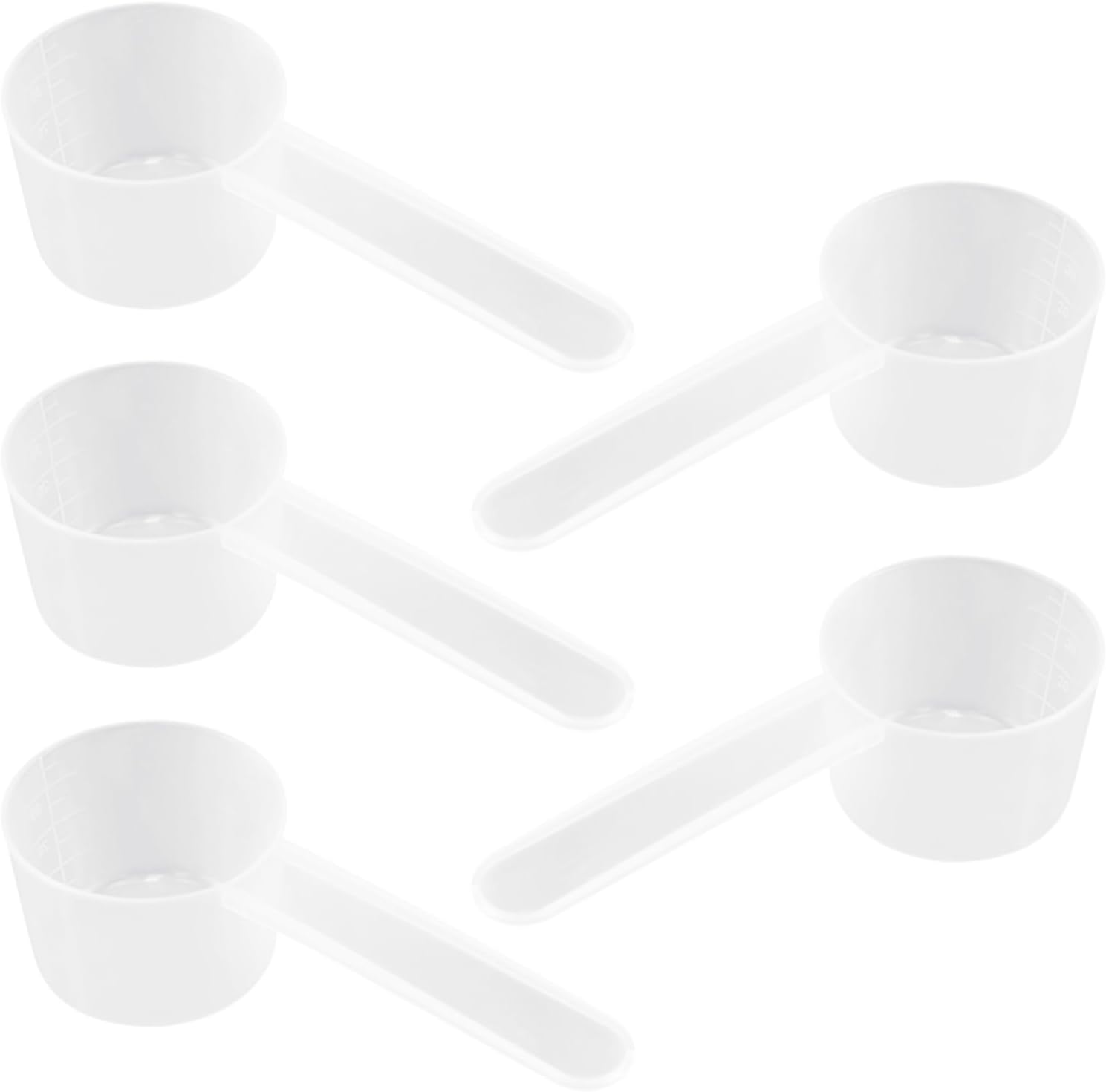 Amazon.com: shudyear 5pc 20g/40ml clear measuring spoons for measuring ...