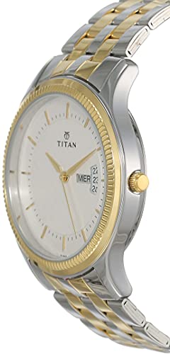 Titan Gents Karishma Analog Silver Dial Men's Watch-NN1824BM01 ...
