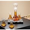 Amazon.com | Godinger Whiskey Decanter and Whiskey Glasses Shot Glasses ...