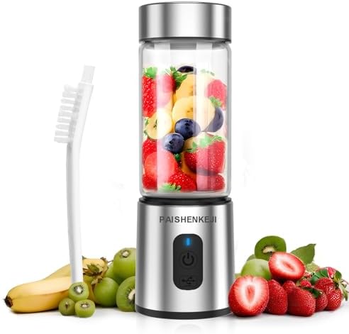 Amazon.de: Mixer Smoothie Maker to Go Glas - Tragbarer Mini Blender ...