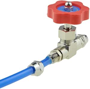 Pneumatic Ball Valve Quick Fitting 4 6mm 8mm 10mm 12mm Compressor Air Hose Water Tube Needle ...
