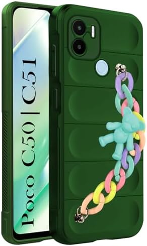 Jkobi Poco C50 | Poco C51 Back Cover for Girls Case with Bracelet ...
