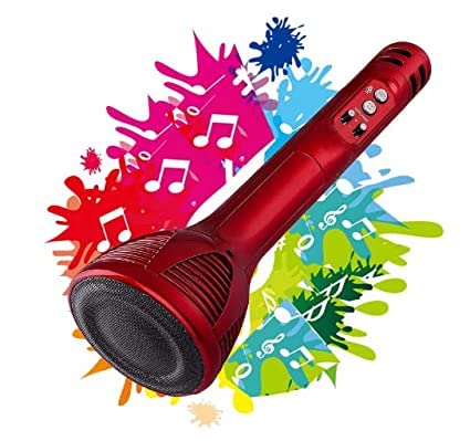 Wireless Microphone HiFi Speaker Bluetooth Mic with Speaker Mike ...