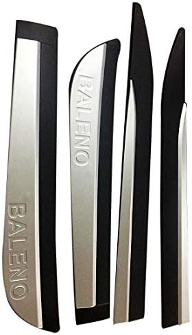 AUTOXYGEN Side Door Cladding Beading Black And Silver Accessories For ...