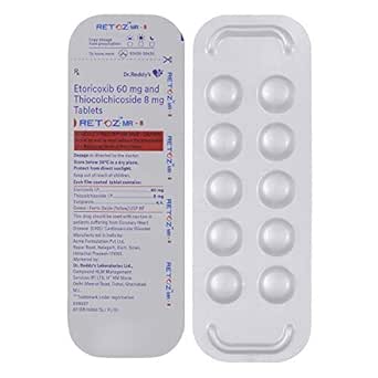 Retoz-MR 60/8mg - Strip of 10 Tablets : Amazon.in: Health & Personal Care
