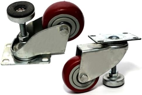 PACIFIC MOVERS 3 Inches Swivel Caster Wheels, Heavy Duty Casters Set Of ...