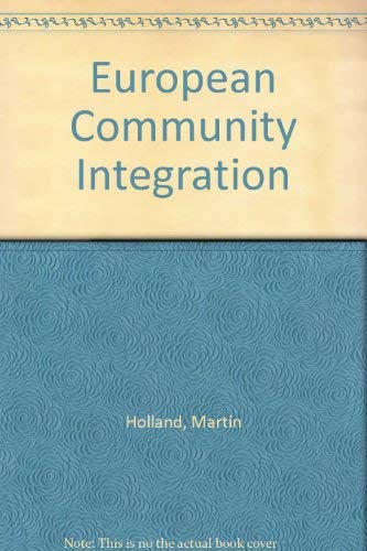 Buy European Community Integration Book Online at Low Prices in India ...