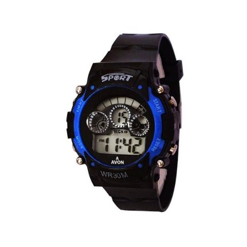 A Avon Sports Digital Black Dial Watch - 1001203 : Amazon.in: Fashion