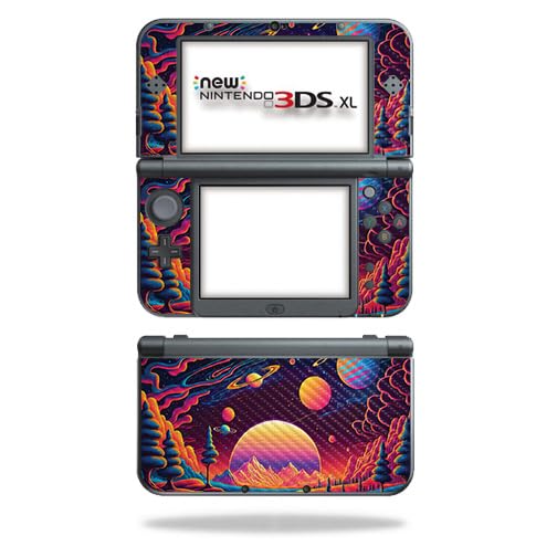 Amazon.com: Carbon Fiber Gaming Skin Compatible with Nintendo New 3DS ...