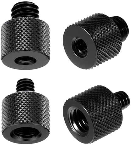 Amazon.com: Exircy 3/8 to 1/4 Camera Screw Adapter Thread 4 Pcs ...