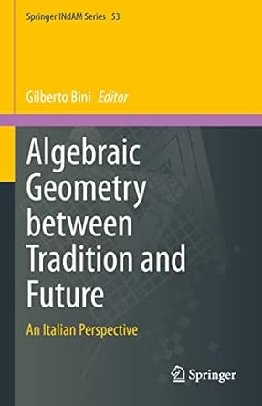 Algebraic Geometry between Tradition and Future: An Italian Perspective ...
