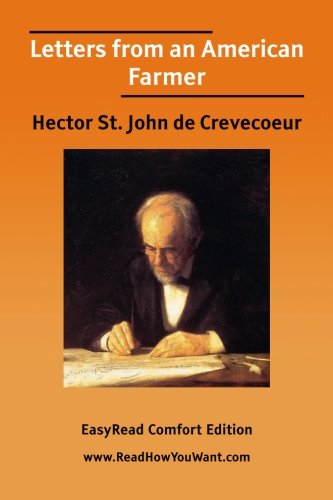 Amazon.com: Letters from an American Farmer: Easyread Comfort Edition ...