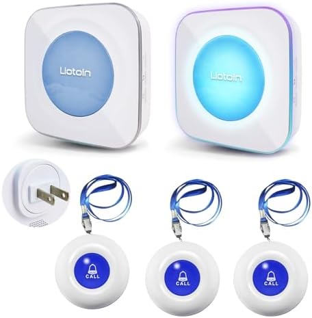 Amazon.com: WiFi Caregiver Pager Call Button Wireless Call Bell Nurse ...