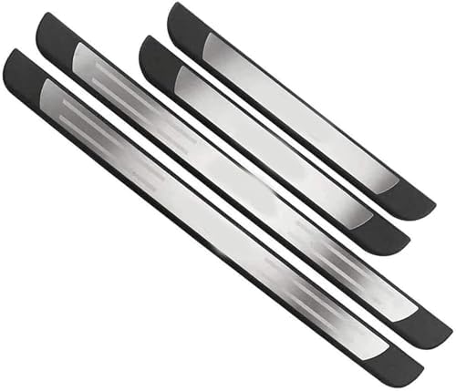 Pack of 4 Stainless Steel Door Sill Protectors for Ford Grand Tourneo ...