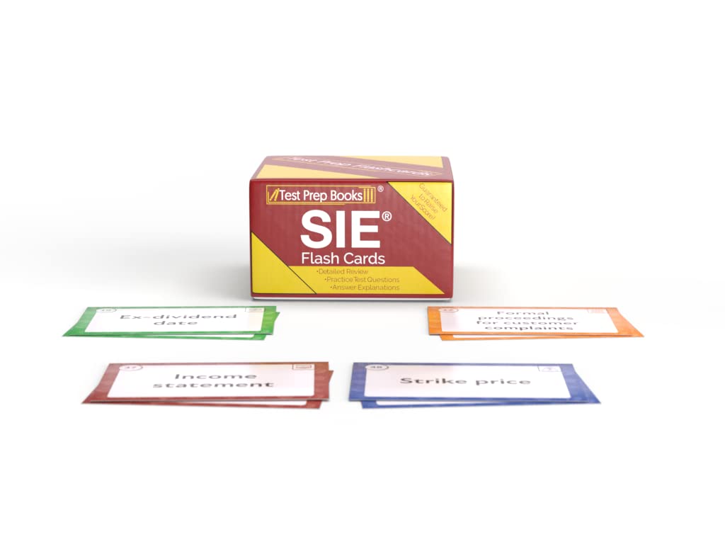 SIE Exam Prep Study Cards: SIE Test Prep 2023-2024 with Practice ...