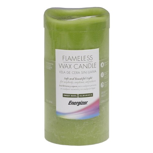 Amazon.com: Energizer 3" X 6" Celery Green Sweet Basil Scent Flameless W