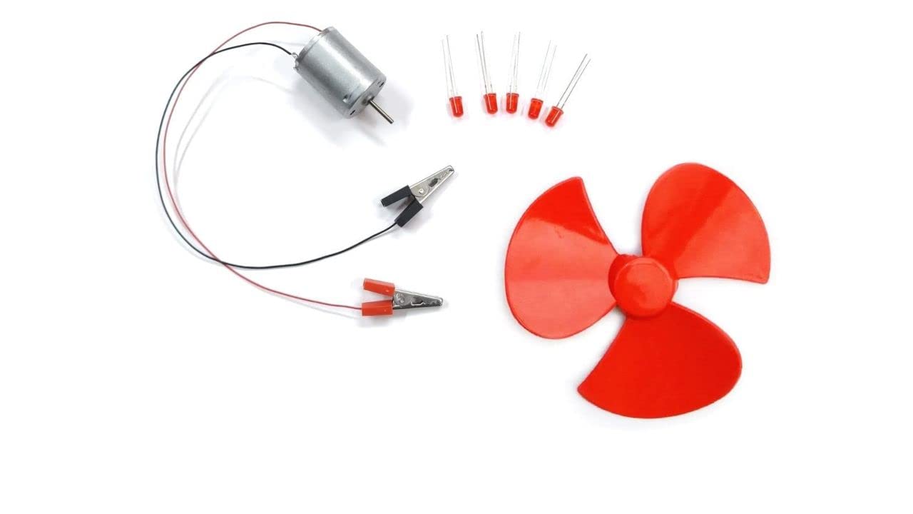 Buy ESPtronics Wind Mill with Generator Project kit Windmill Working ...