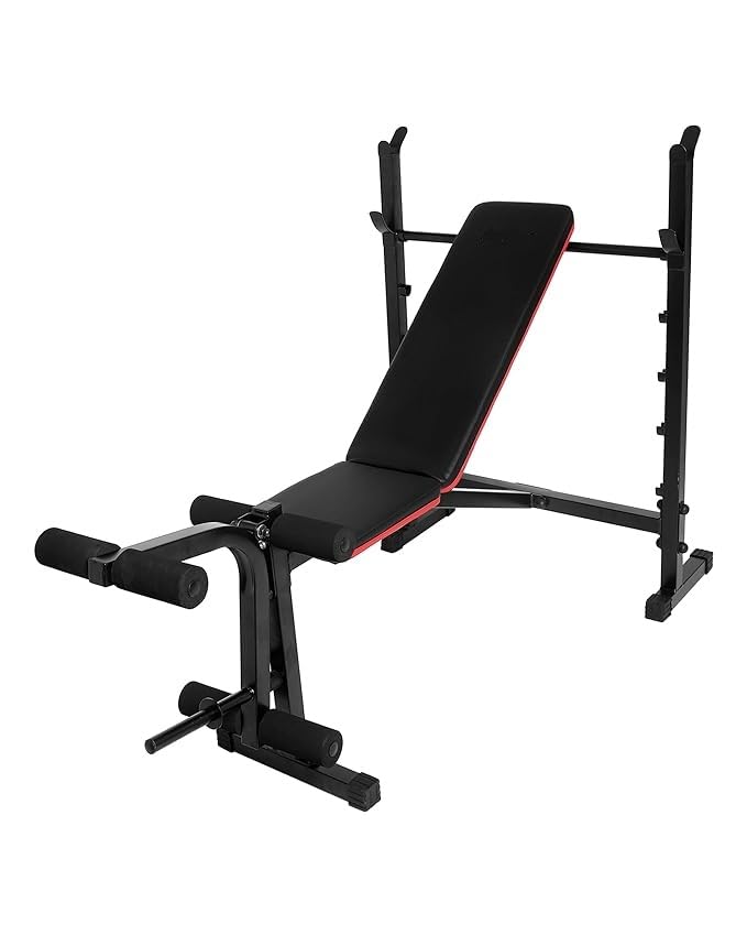 FIRST CHOICE Multipurpose Gym Bench for Home Adjustable Positions Full ...