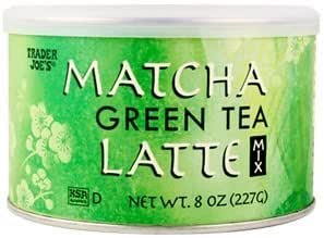 Amazon.com: Trader Joe's Matcha Green Tea Latte Mix NET WT.8 OZ (227g ...