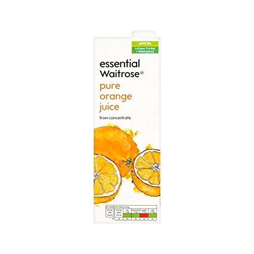 Amazon.com : Pure Orange Juice Concentrated essential Waitrose 1L (Pack ...