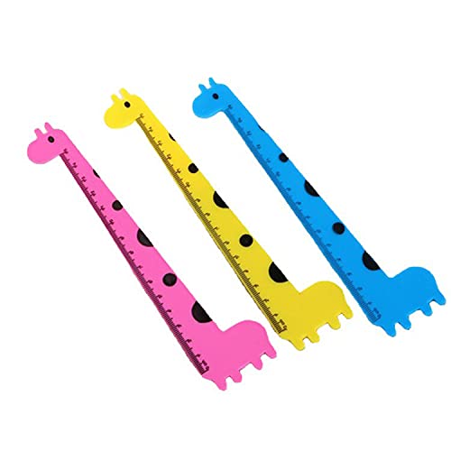 KTYX Ruler Set Cartoon Giraffe 15Cm Ruler Student School - Want It All