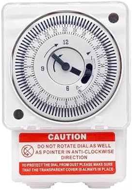 Quick Sense (QS-T11):240 Volt AC Daily Timer Switch Quartz Analog Time ...