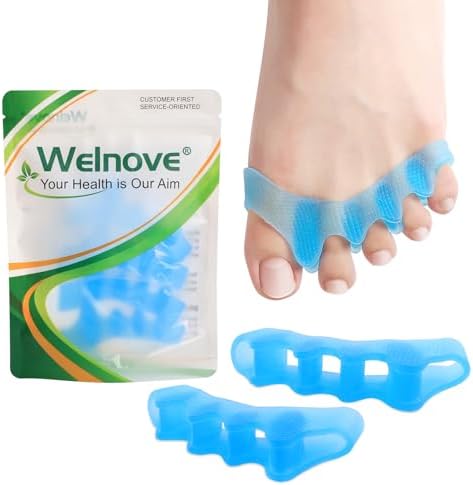 Amazon.com: Welnove Toe Separators Spacers for Women - 4 Pack Gel Toe ...