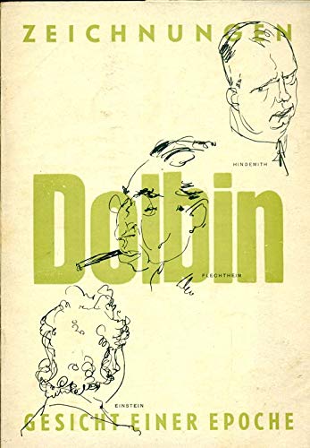 B. F. DOLBIN. "Gesicht einer Epoche". Portraitzeichnungen. : Amazon.de ...
