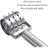 Amazon.com: Stainless Steel Meat Tenderizers Roller, Rolling Meat ...