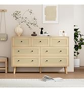 Amazon.com: HOUROM White Dresser, Modern 6 Drawer Double Dresser for ...