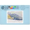 Silicone Craft Mat, 60X40CM Large Silicone Painting Mat with Cup and ...
