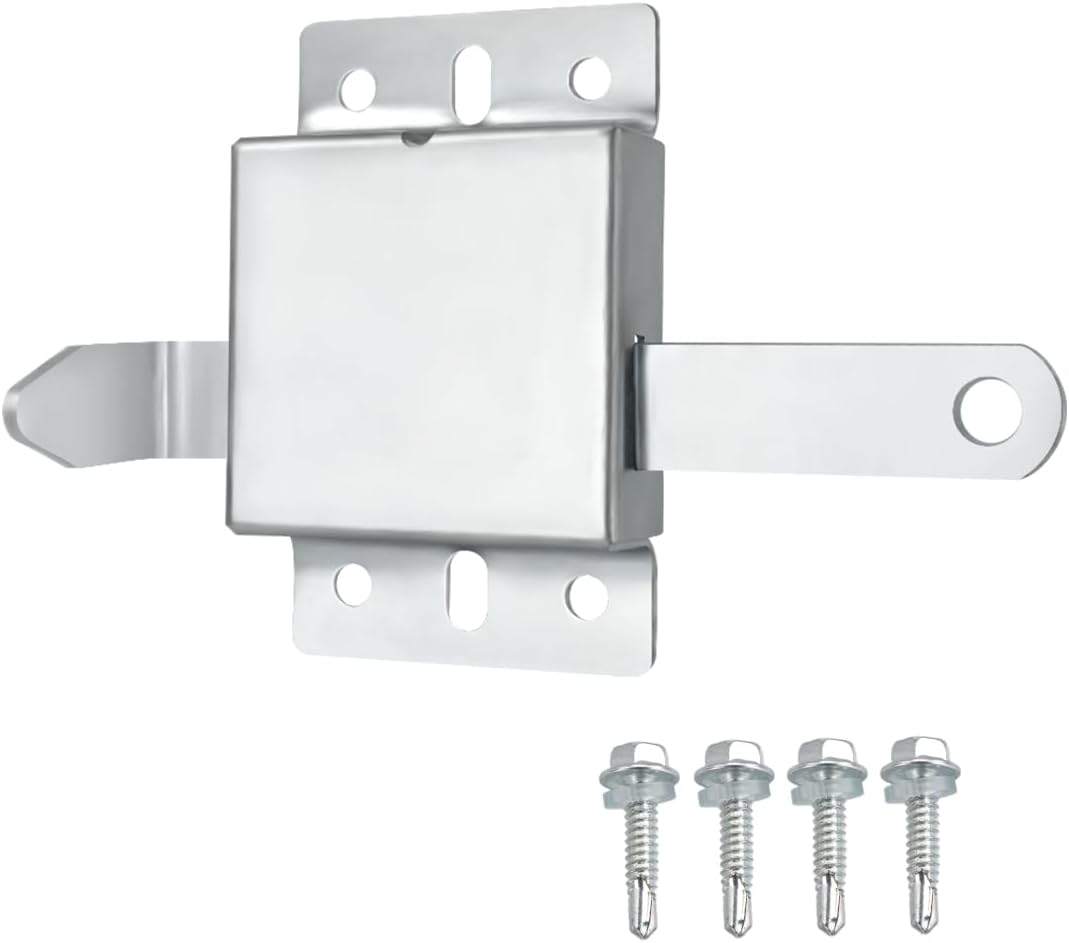 Amazon.com: QZATTCAEN Garage Door Side Lock Inside Deadlock for Most ...