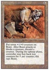 Magic: the Gathering - Clockwork Beast - Revised Edition : Amazon.ca ...