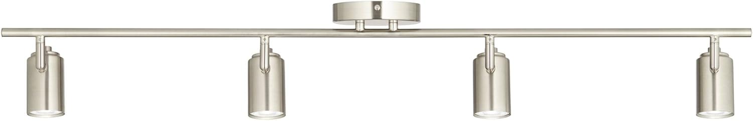 Buy Pro Track Vester 4-Light Brushed Nickel LED Track Fixture - Pro ...